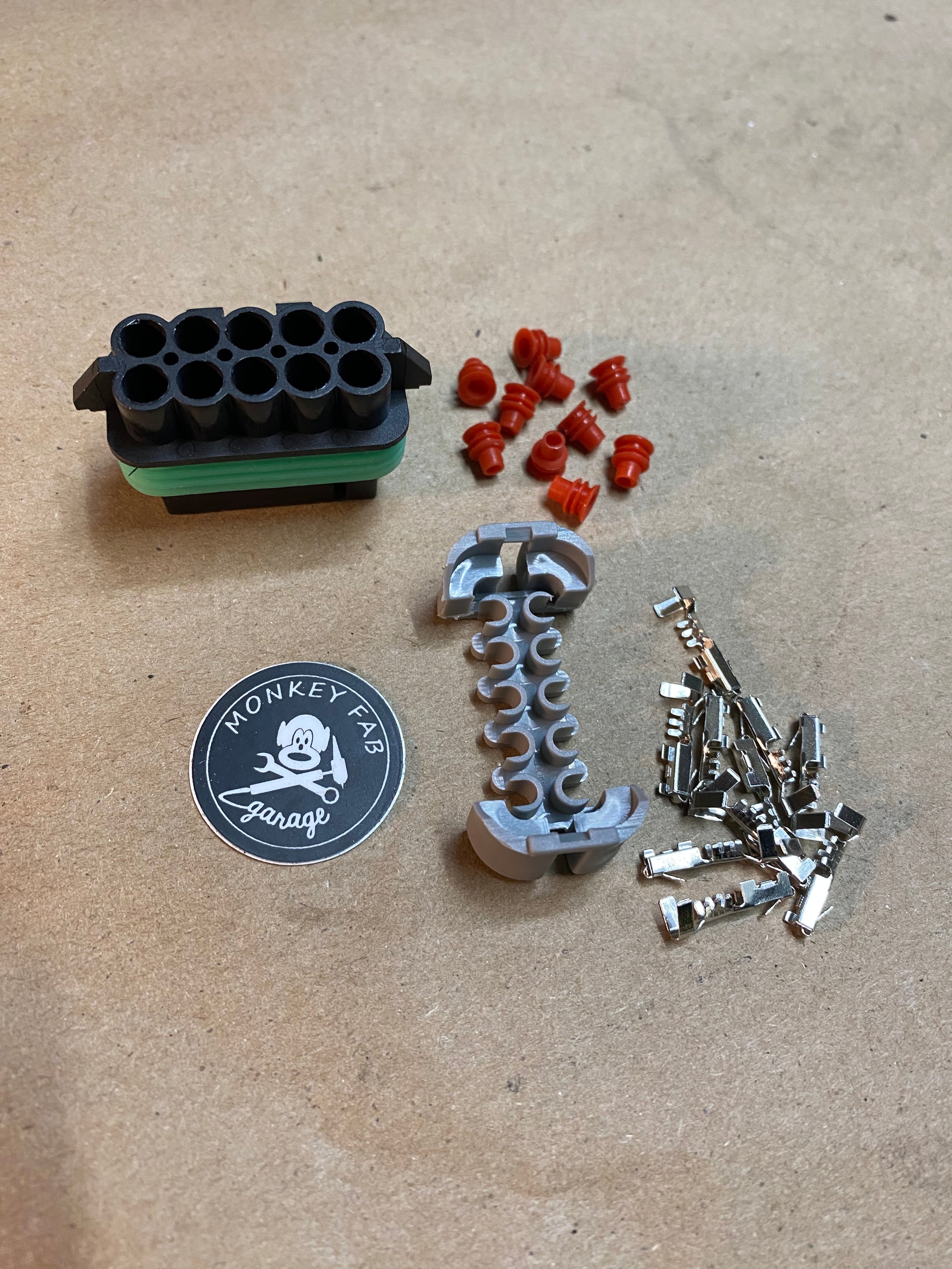 10 Way Female Metripack 150 Receptacle Connector Kit