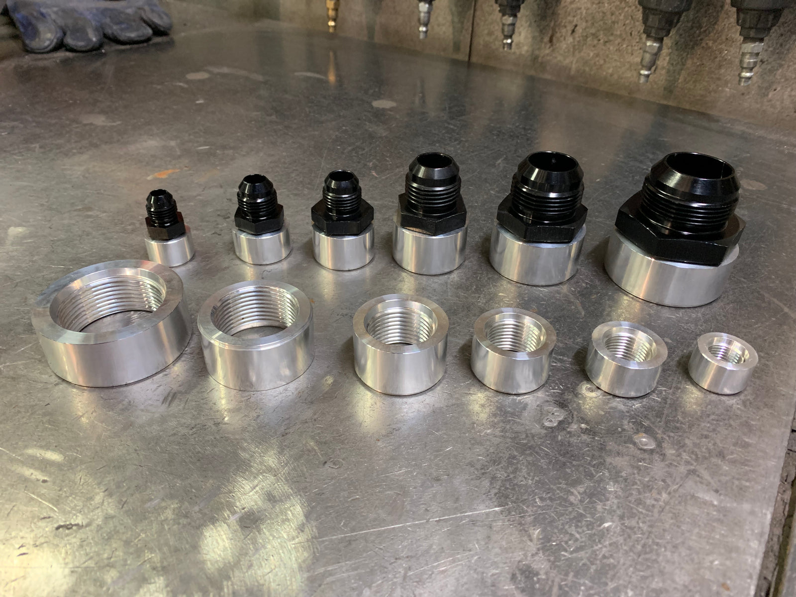 SAE ORB Weld On Bungs Aluminum