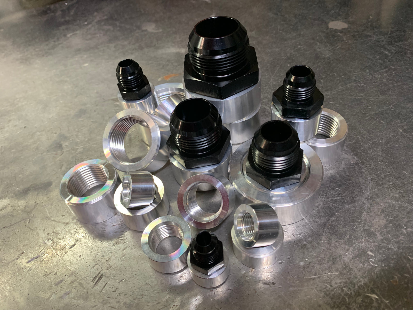 SAE ORB Weld On Bungs Aluminum