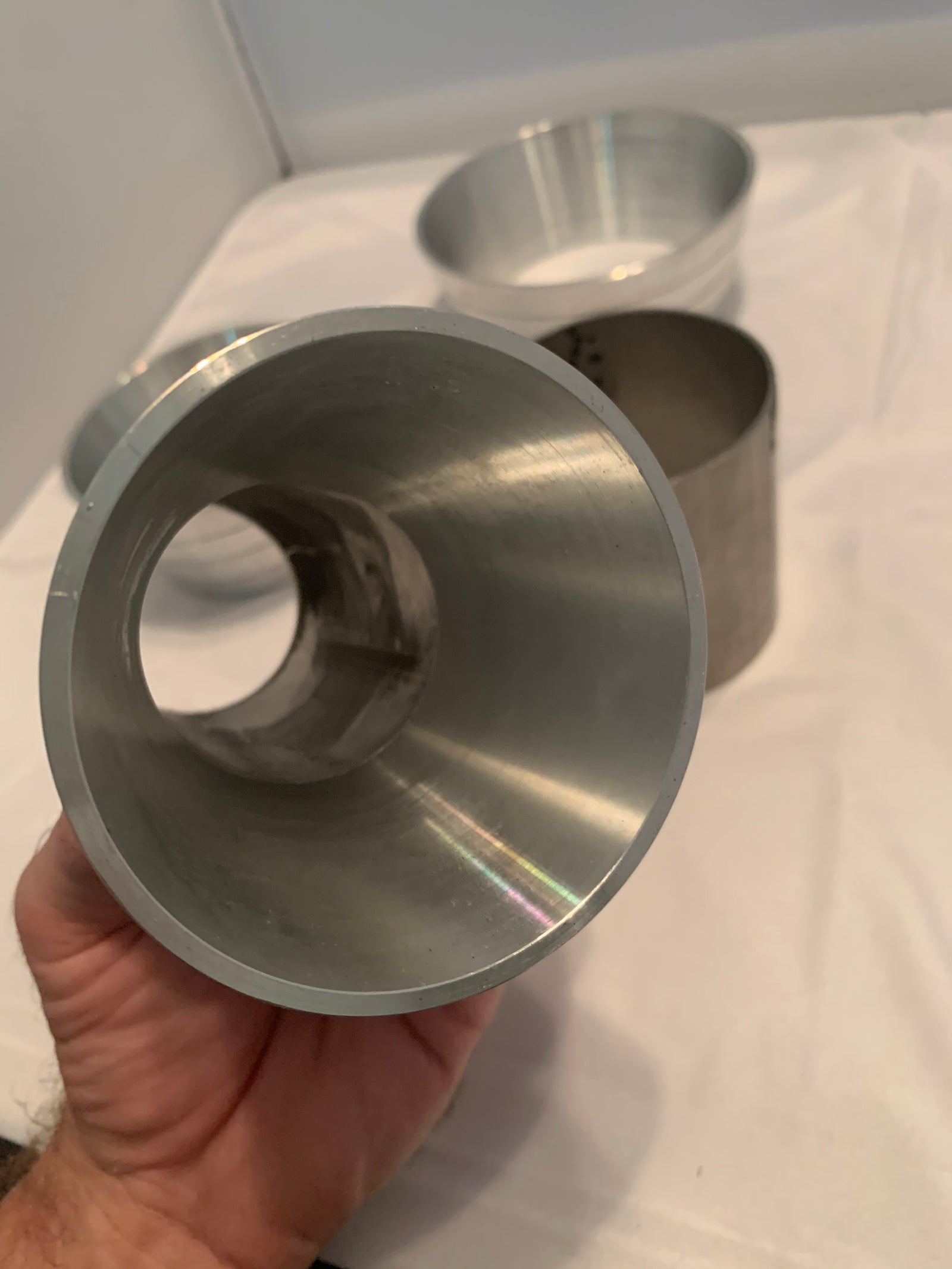 Billet Cone Reducer (Stainless & Aluminum)