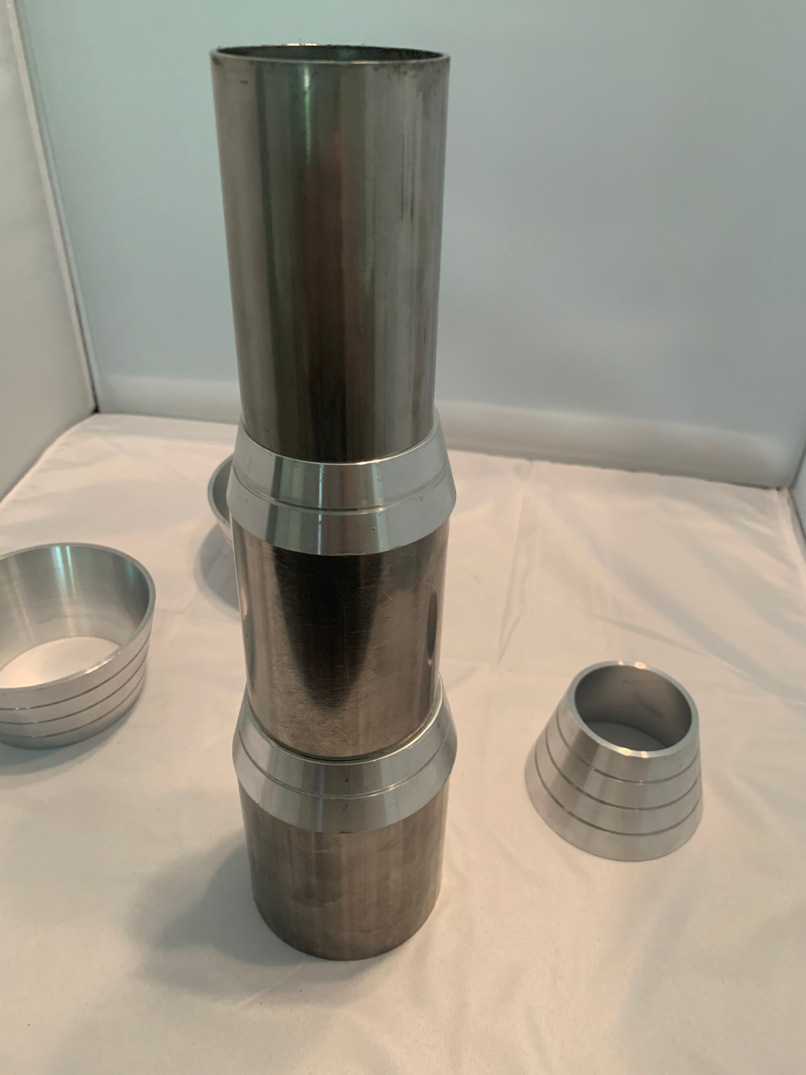 Billet Cone Reducer (Stainless & Aluminum)