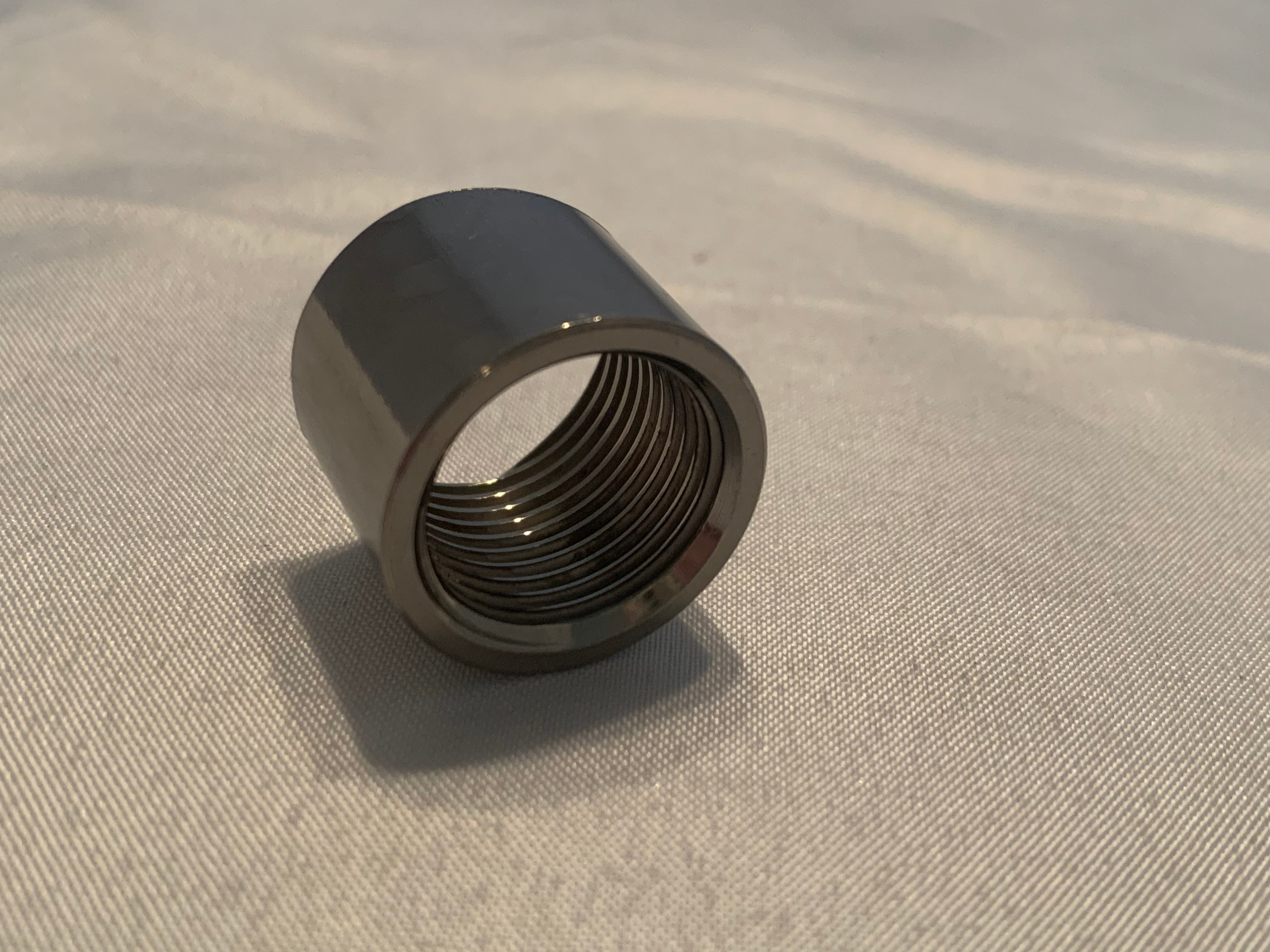 Titanium O2 Bung (radiused back)